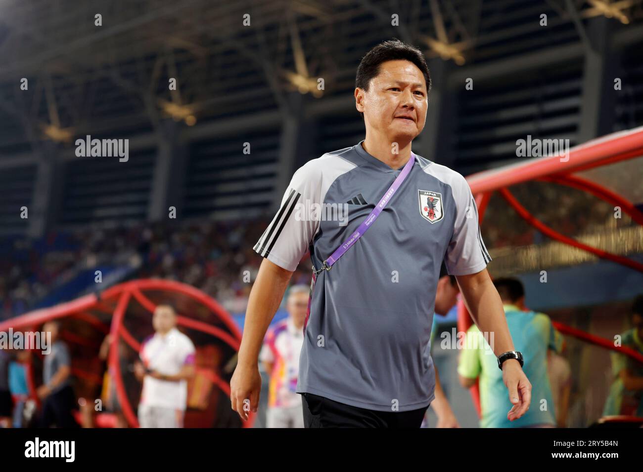 Hangzhou, China. 28th Sep, 2023. Go Oiwa (JPN) Football/Soccer : Men's ...