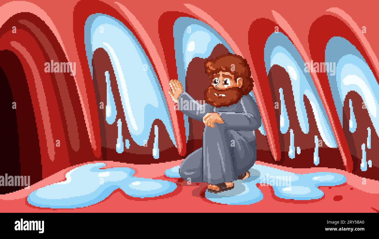 Jonah's fear-inducing experience trapped within the stomach of a ...