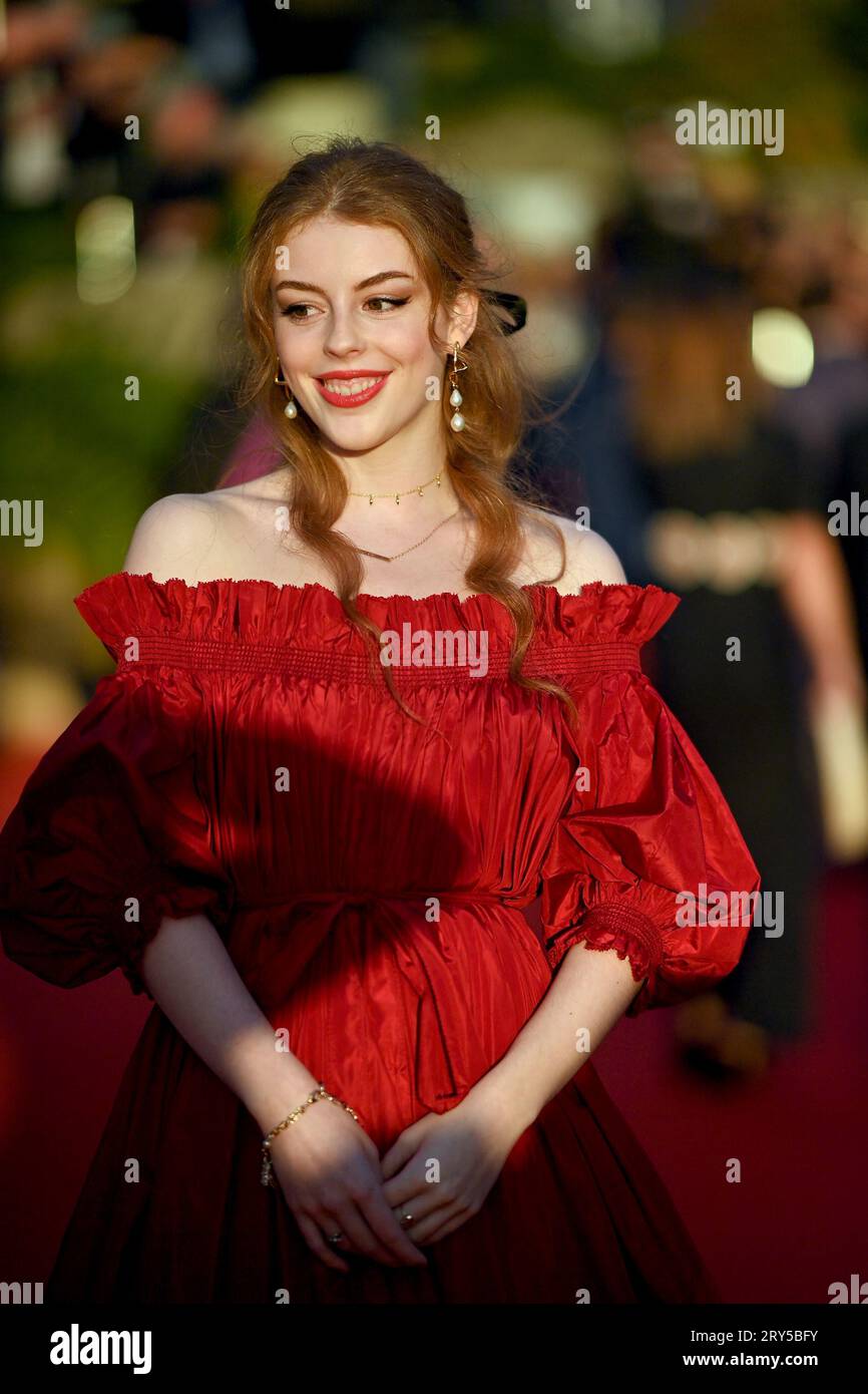 Amelia Gething attending the 34th British Film festival on September 27 ...