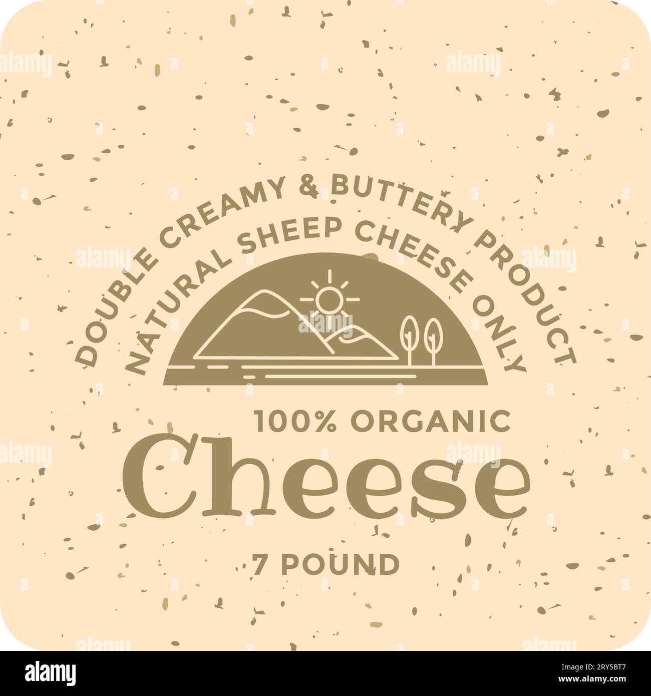 Creamy cheese texture Stock Vector Images - Alamy