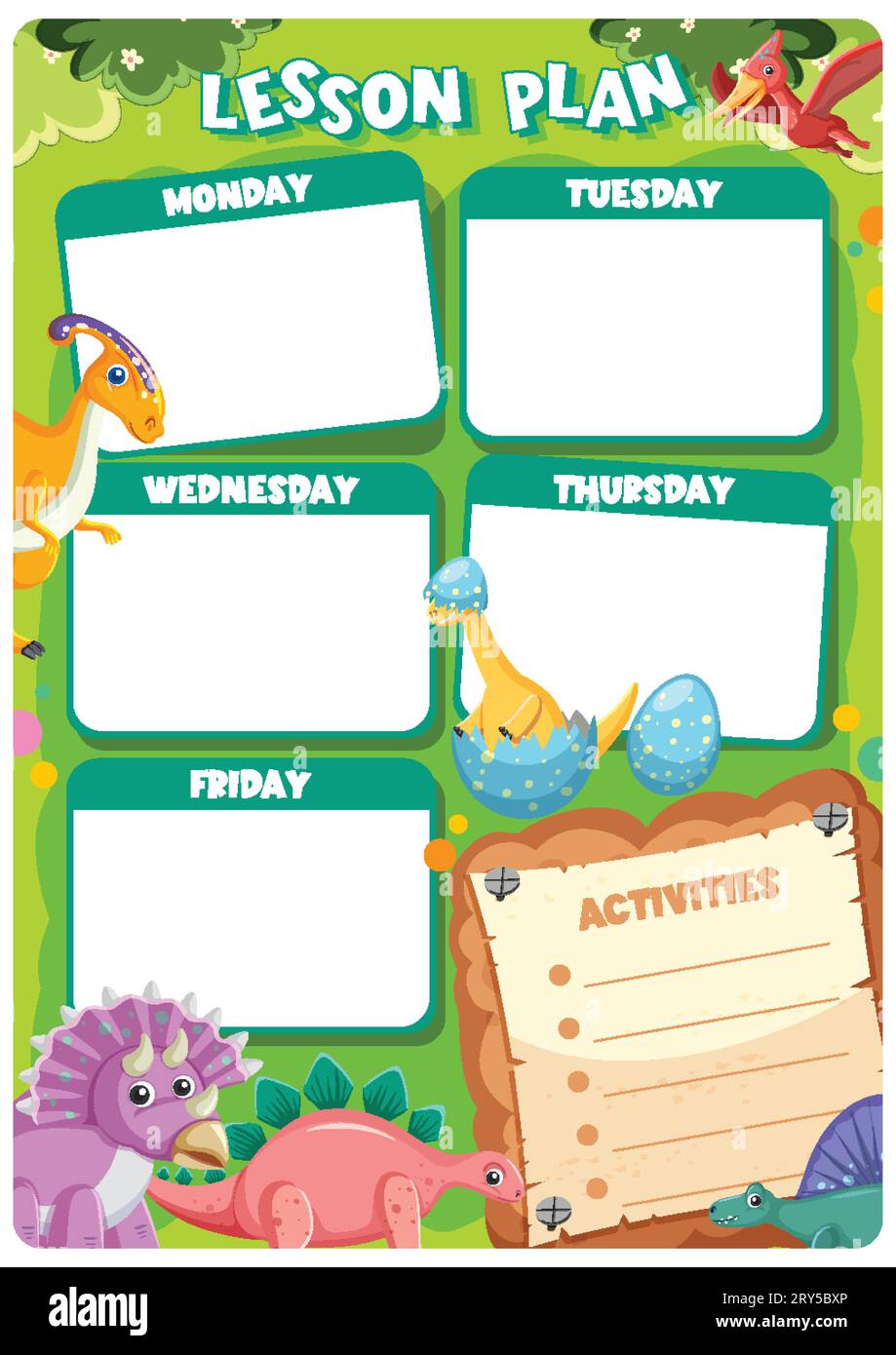 Fun and educational lesson plan for children featuring adorable ...
