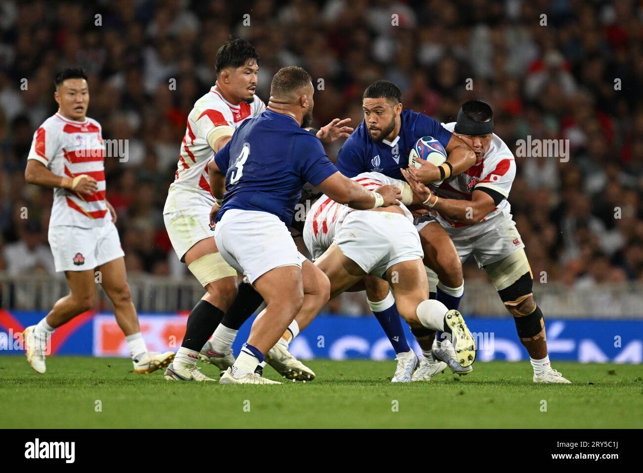 Toulouse, France. Credit: MATSUO. 28th Sep, 2023. (L-R) Naoto Saito ...
