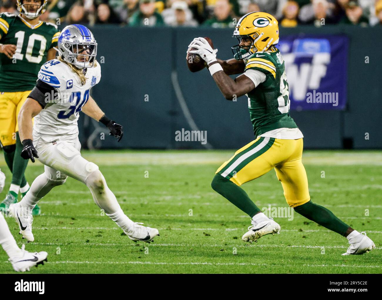 Green Bay, United States. 28th Sep, 2023. Green Bay Packers wide ...