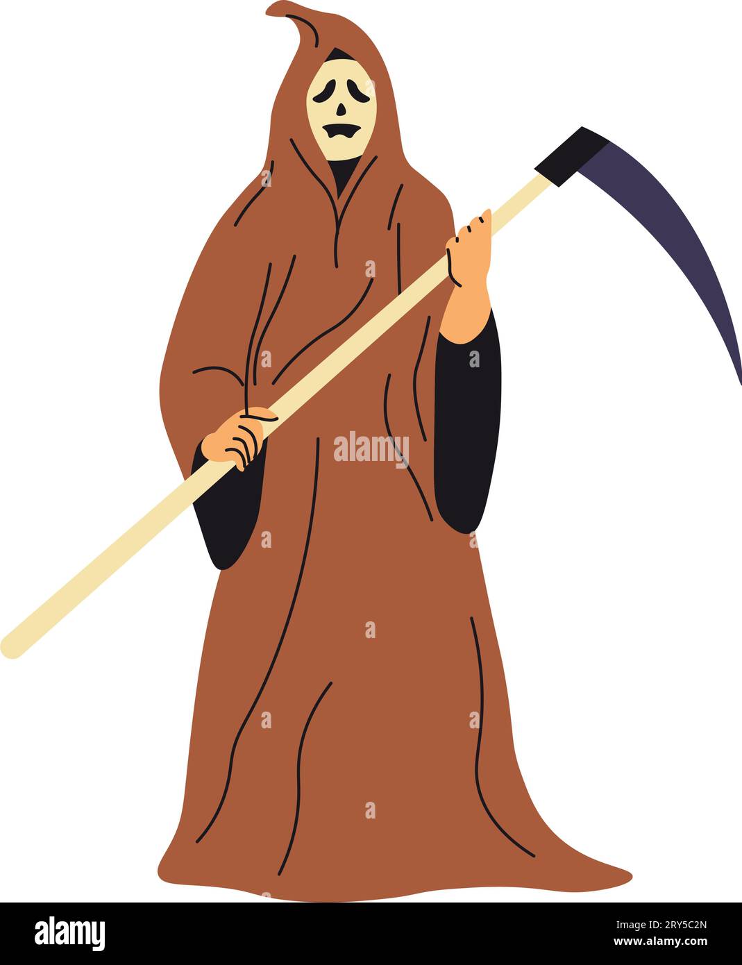 Scream party night Cut Out Stock Images & Pictures - Alamy