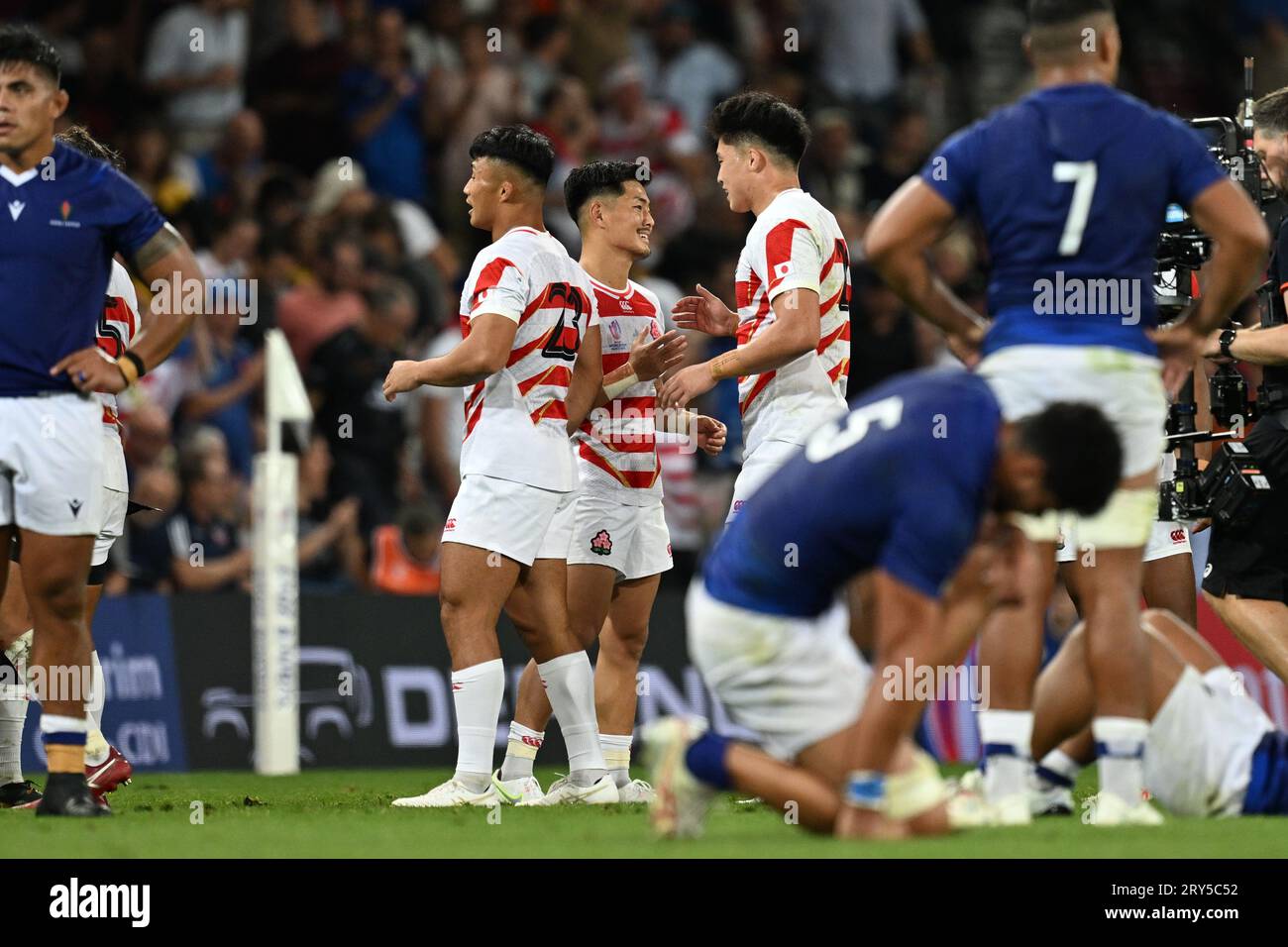 Toulouse, France. Credit: MATSUO. 28th Sep, 2023. Japan team group (JPN) Rugby : 2023 Rugby ...