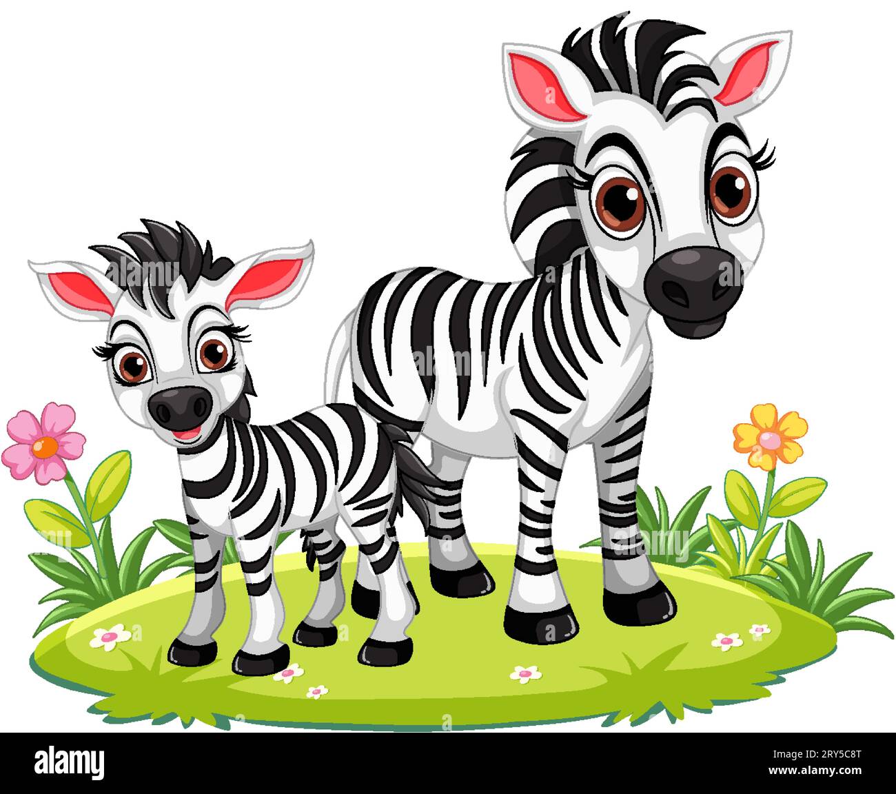 Zebras Cartoon