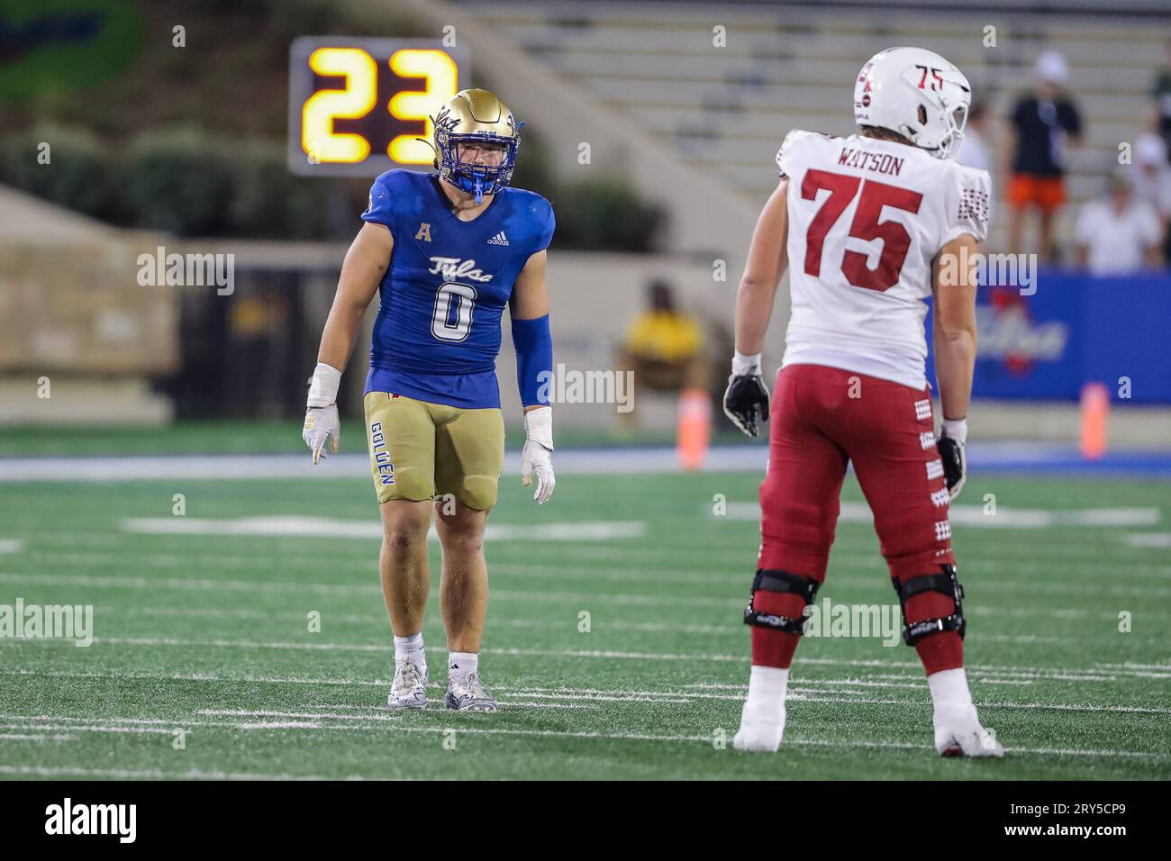 Tulsa, USA. 28th Sep, 2023. September 28, 2023:.Tulsa Golden Hurricane ...