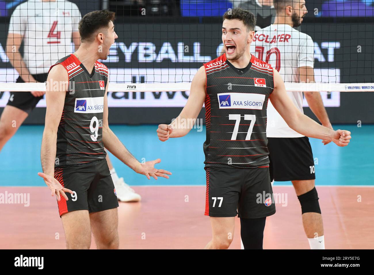 Mirza Lagumdzija, Bedirhan Bulbul (Turkey) celebrating the win against ...