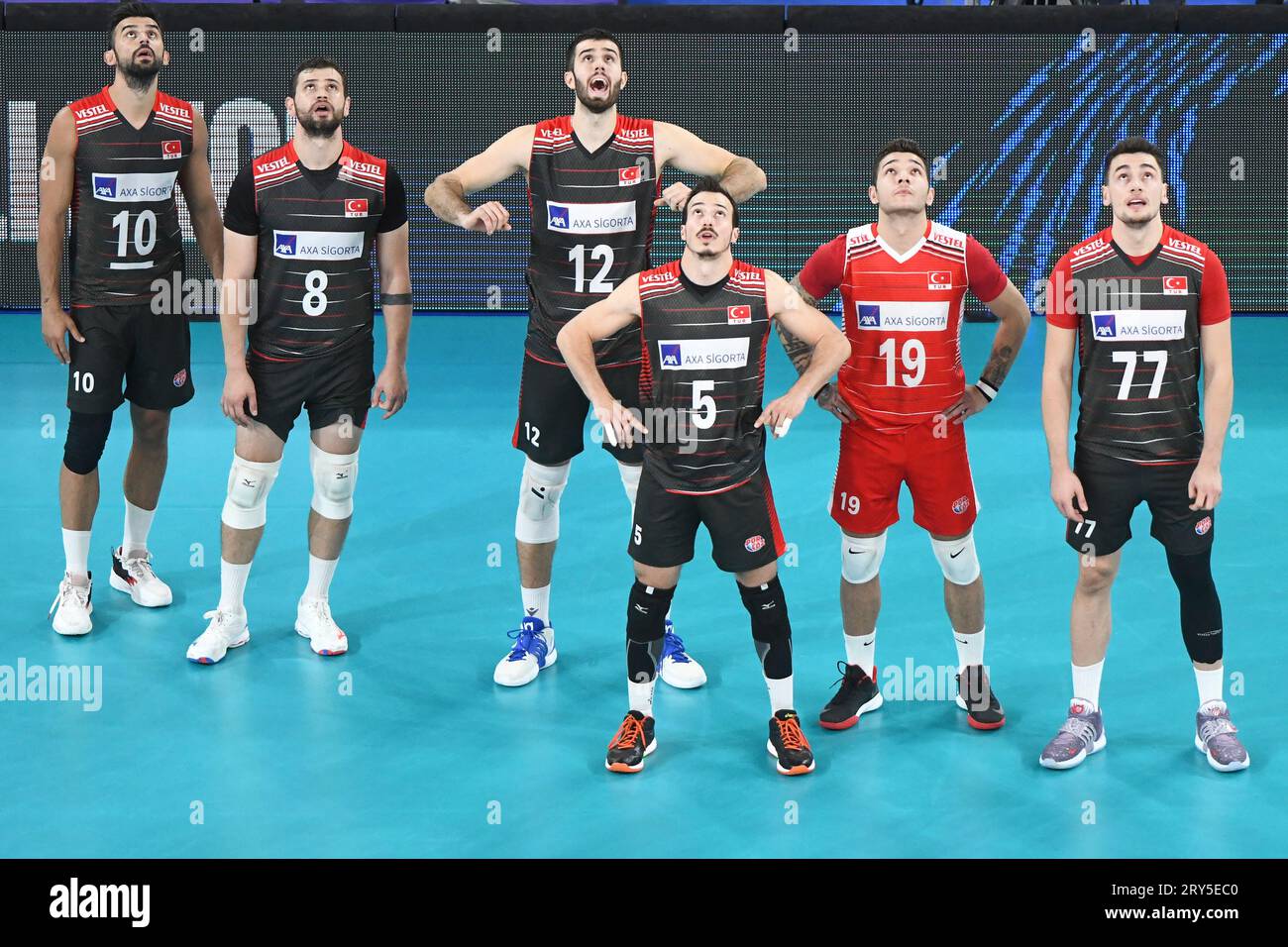 Turkey national team. Volleyball World Championship 2022 Stock Photo ...