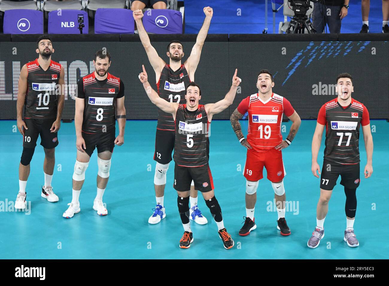 Turkey national team. Volleyball World Championship 2022 Stock Photo ...
