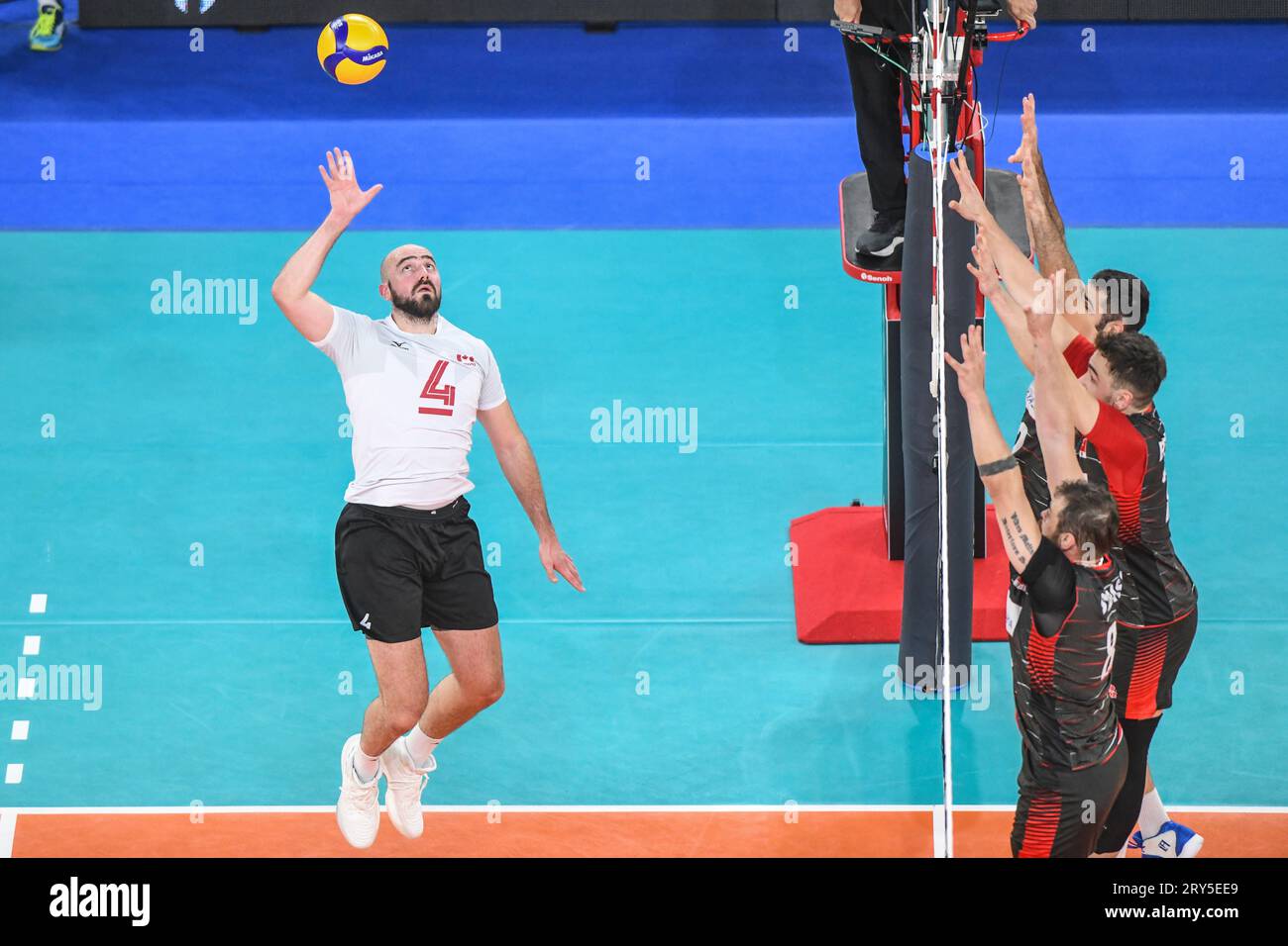 Nicholas Hoag (Canada). Volleyball World Championship 2022 Stock Photo ...