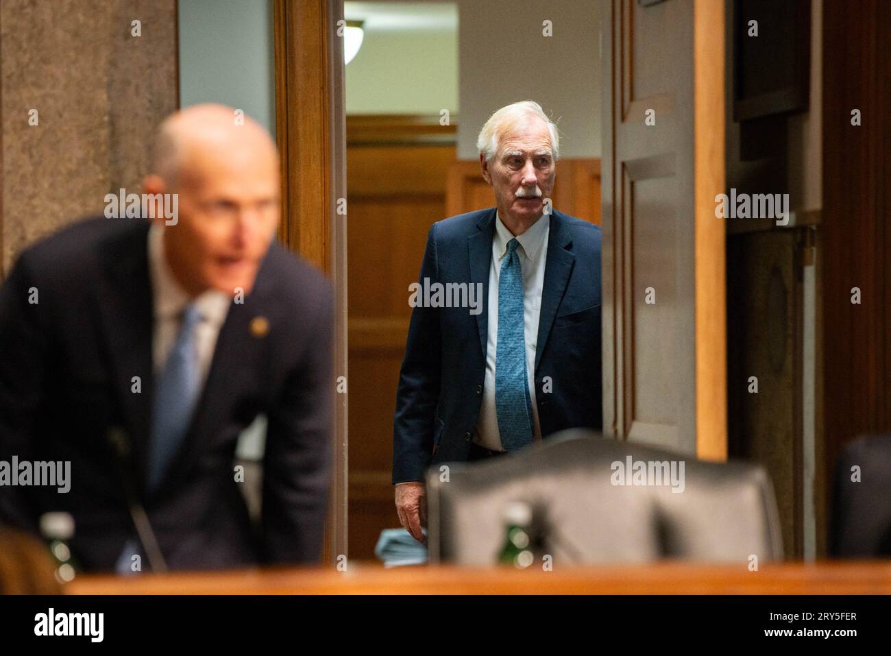 Washington, United States. 28th Sep, 2023. United States Senator Angus ...