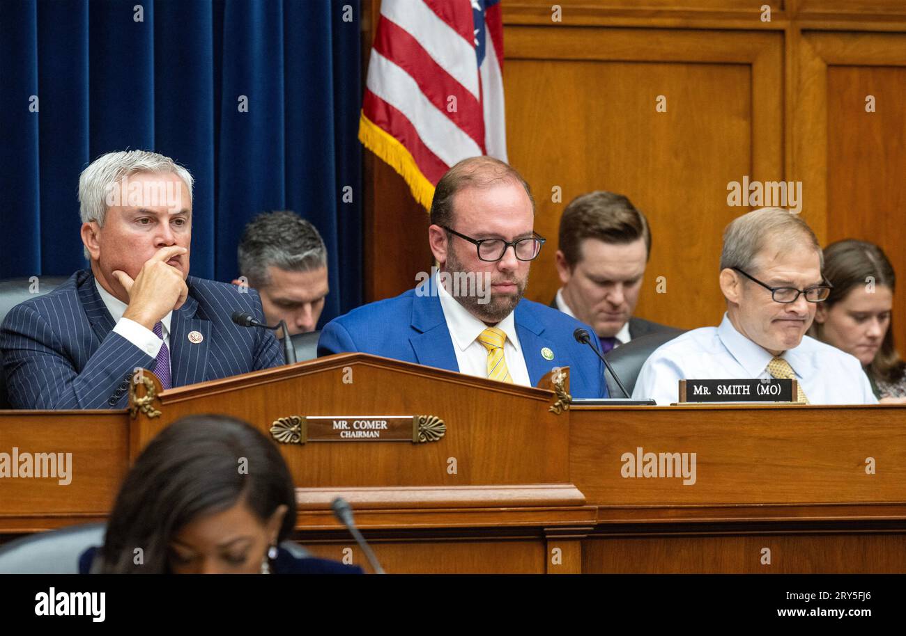 Jim jordan and james comer hi-res stock photography and images - Alamy