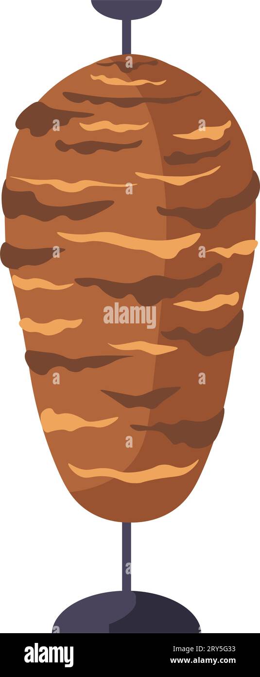 Tasty wrap grilled chicken Stock Vector Images - Alamy