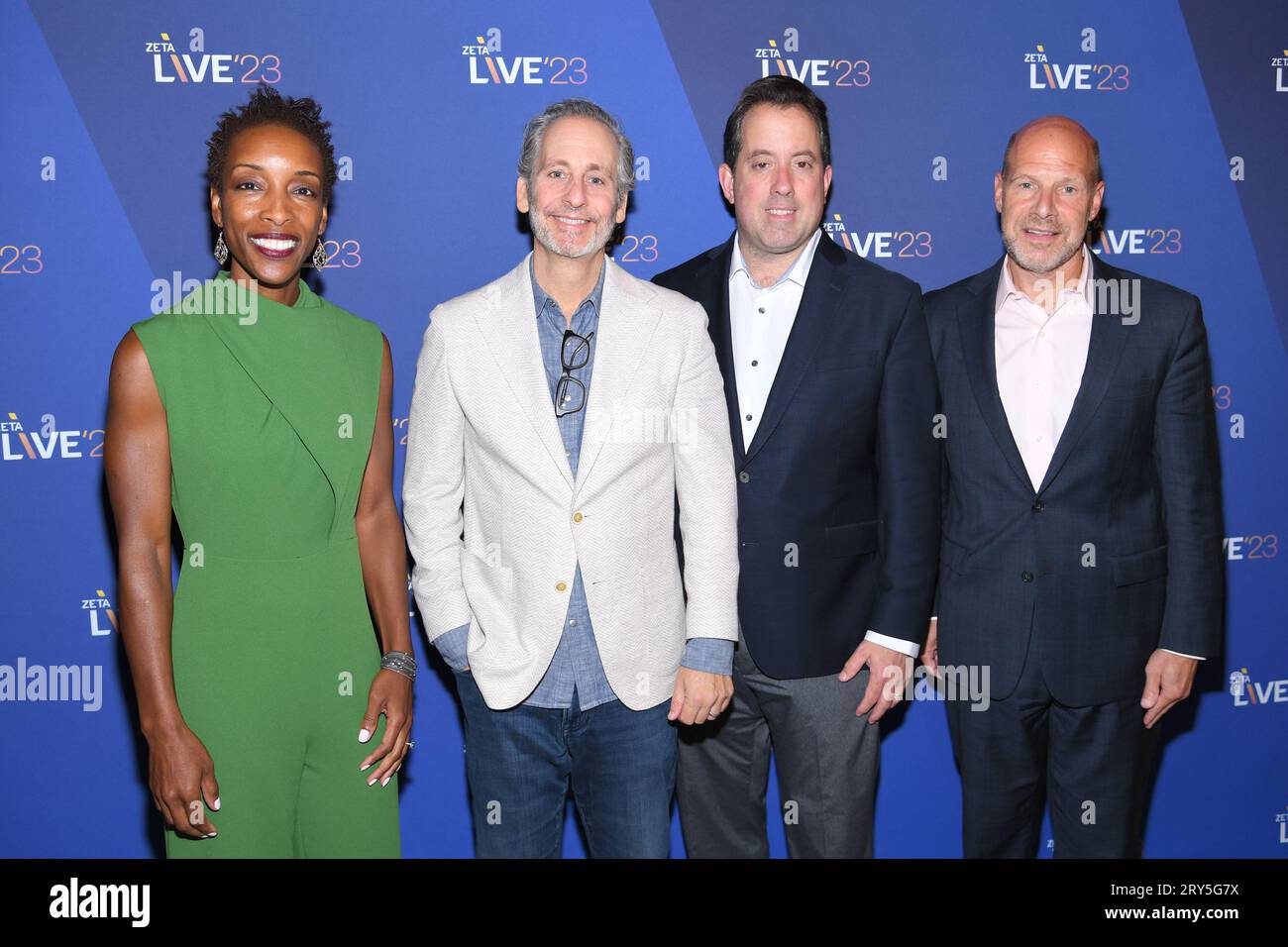 New York, USA. 28th Sep, 2023. Jenè Elzie, Adam Blumenfeld, Kenny ...