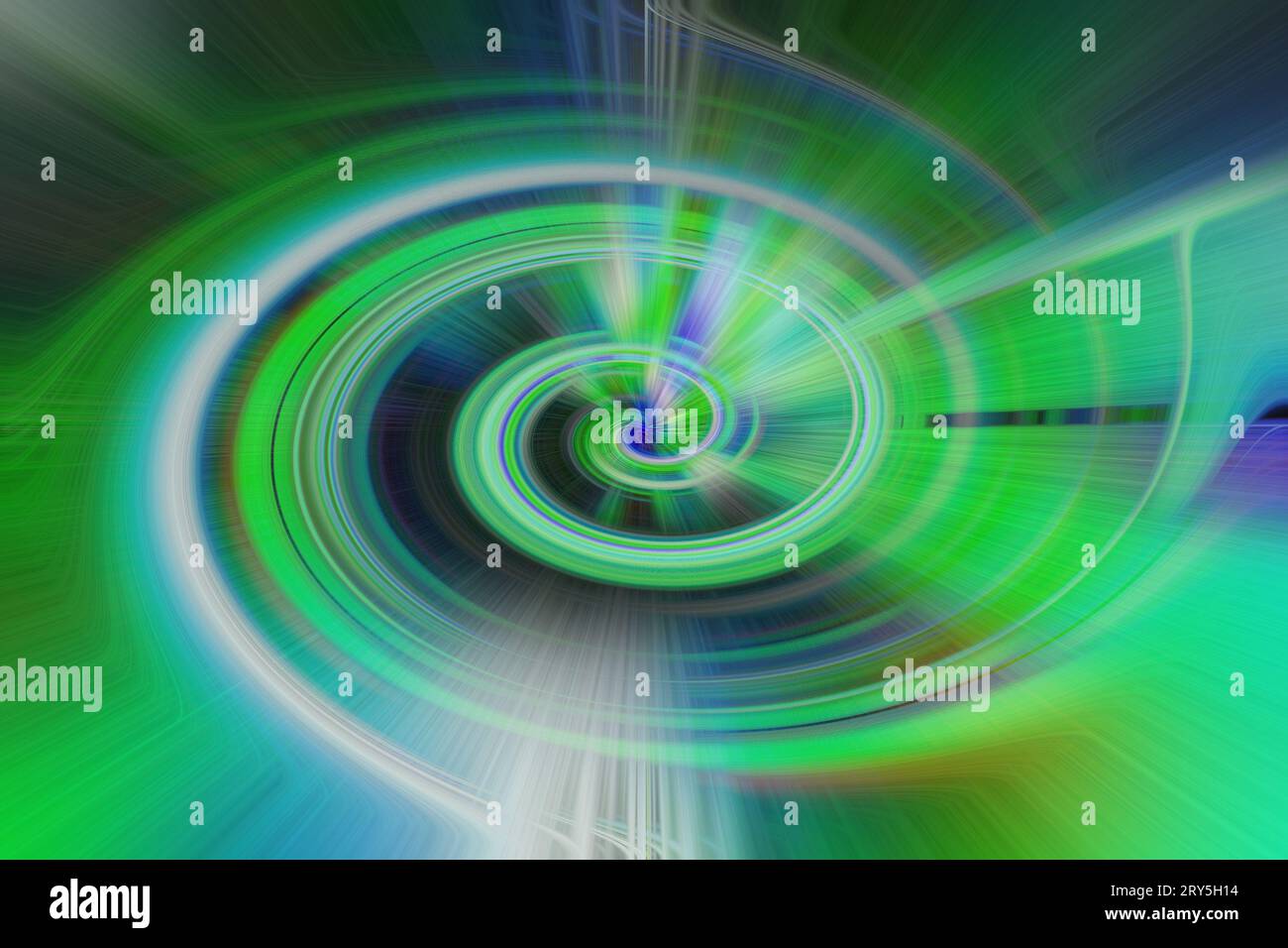 dynamic neon lights in 3d render with glowing trails, forming a vibrant ...