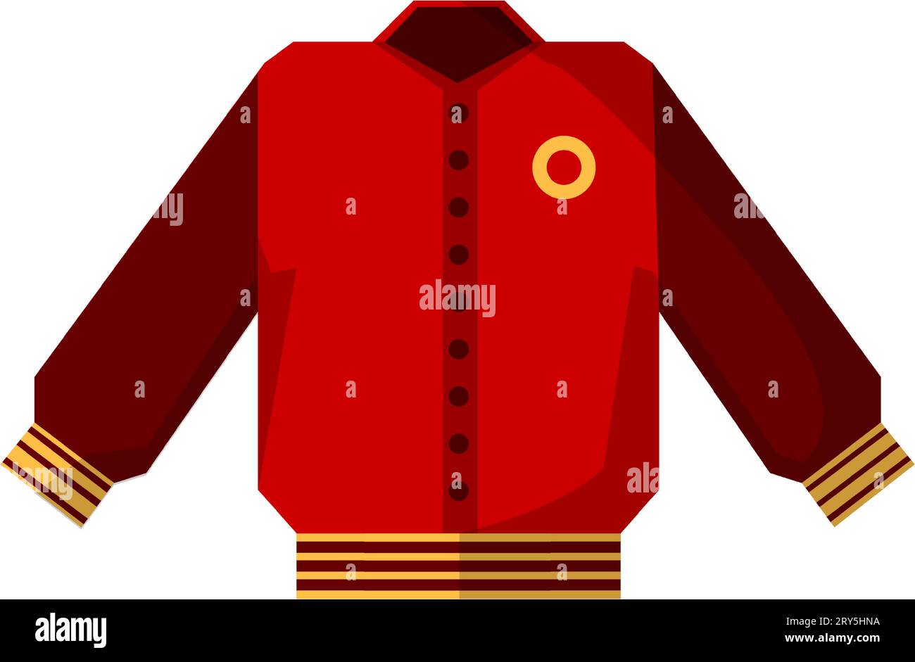 Unisex bomber jacket Stock Vector Images - Alamy