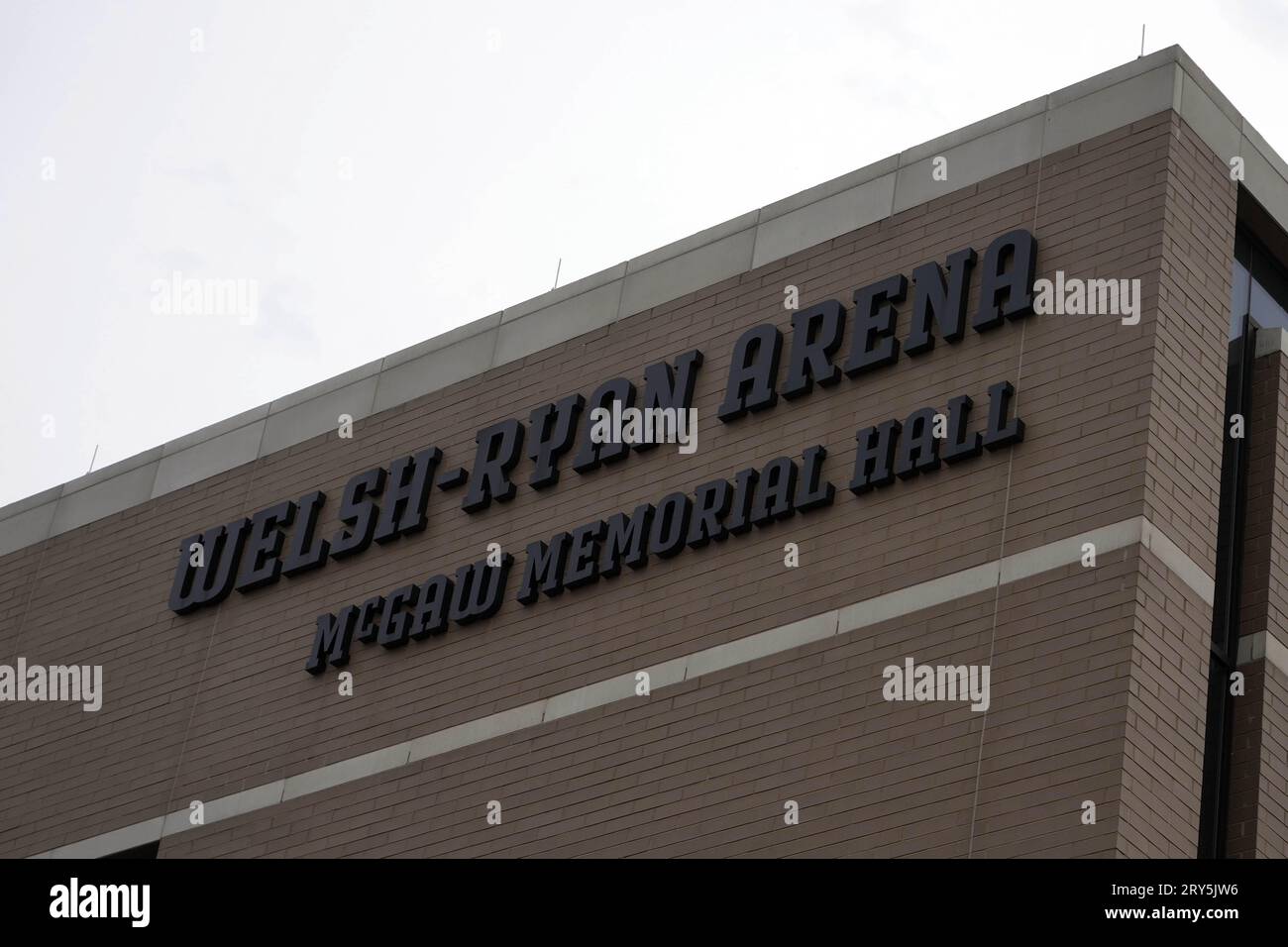 A general overall view of Welsh Ryan Arena at Northwestern University ...