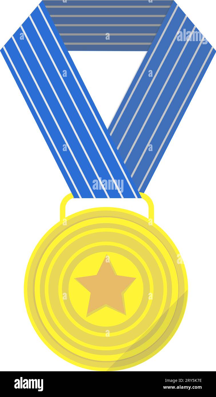 Medal of award for sports achievements vector Stock Vector Image & Art ...
