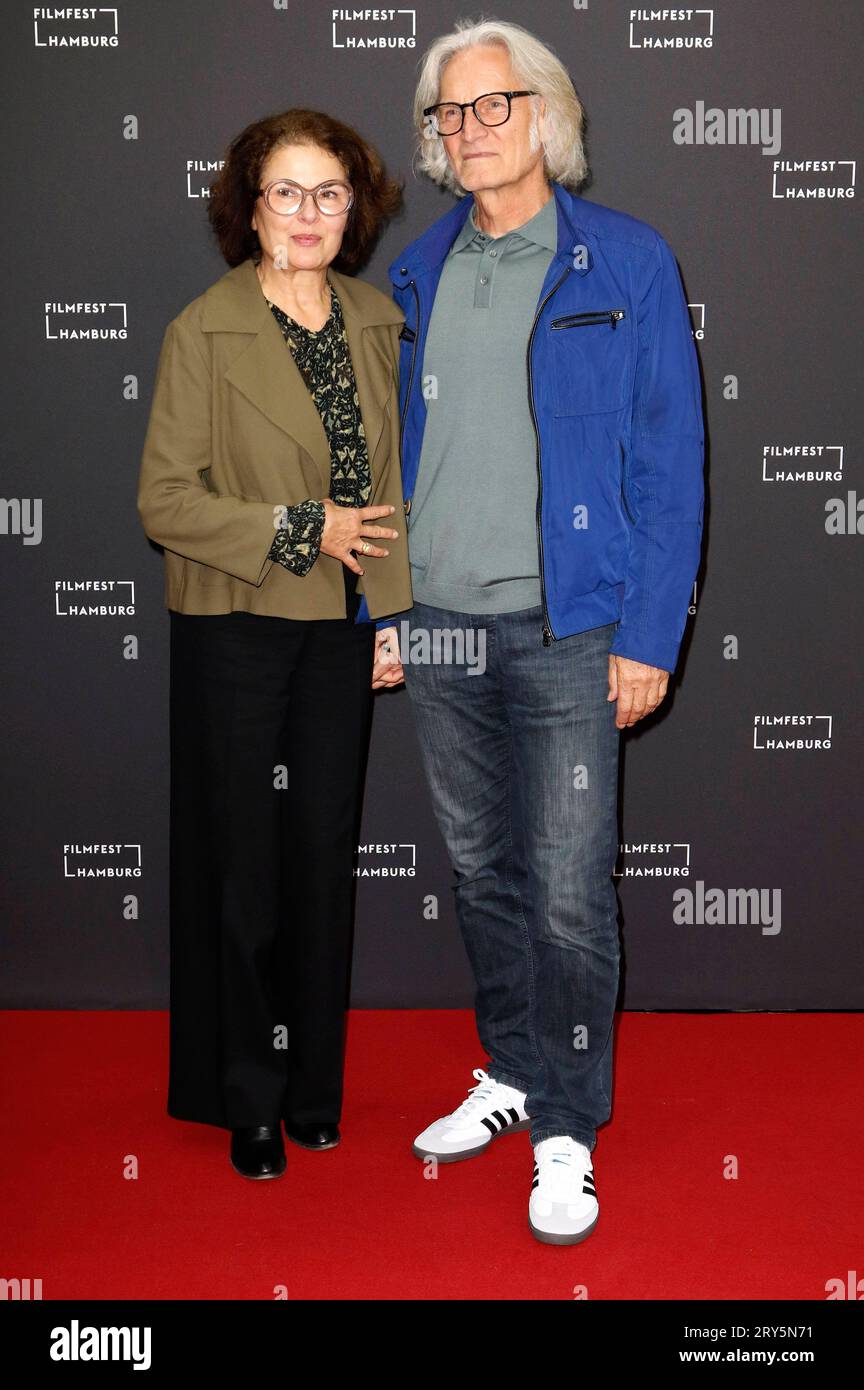Barbara Auer mit Ehemann Martin Langer bei der Festivaleröffnung mit ...