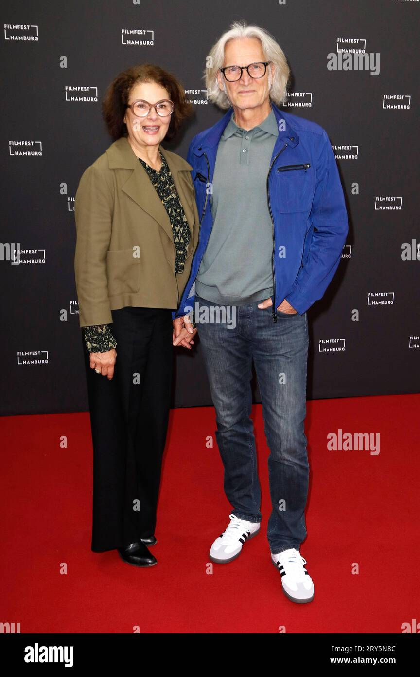 Barbara Auer mit Ehemann Martin Langer bei der Festivaleröffnung mit ...