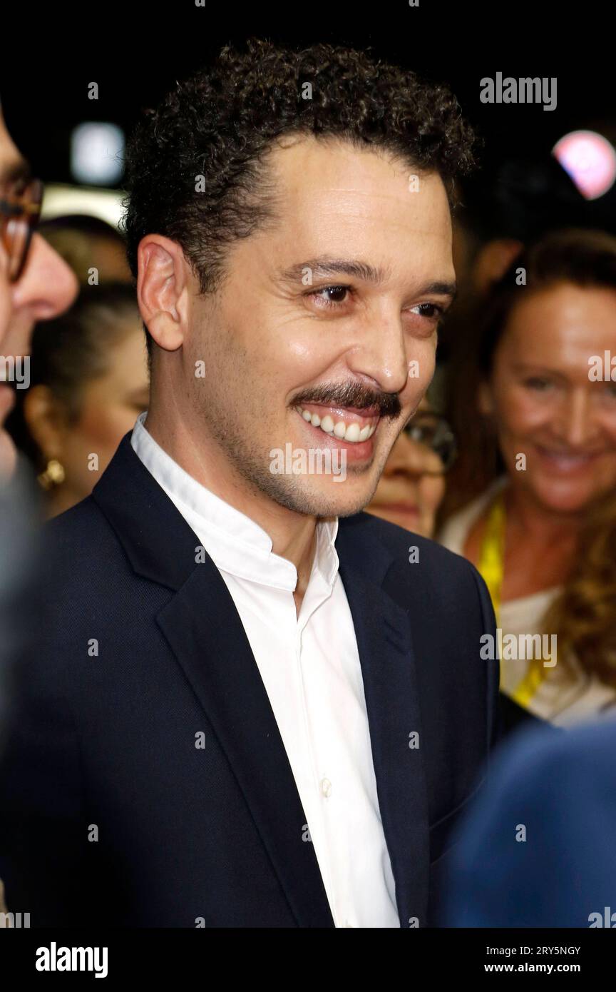 Amjad Al Rasheed bei der Festivaleröffnung mit der Premiere des ...