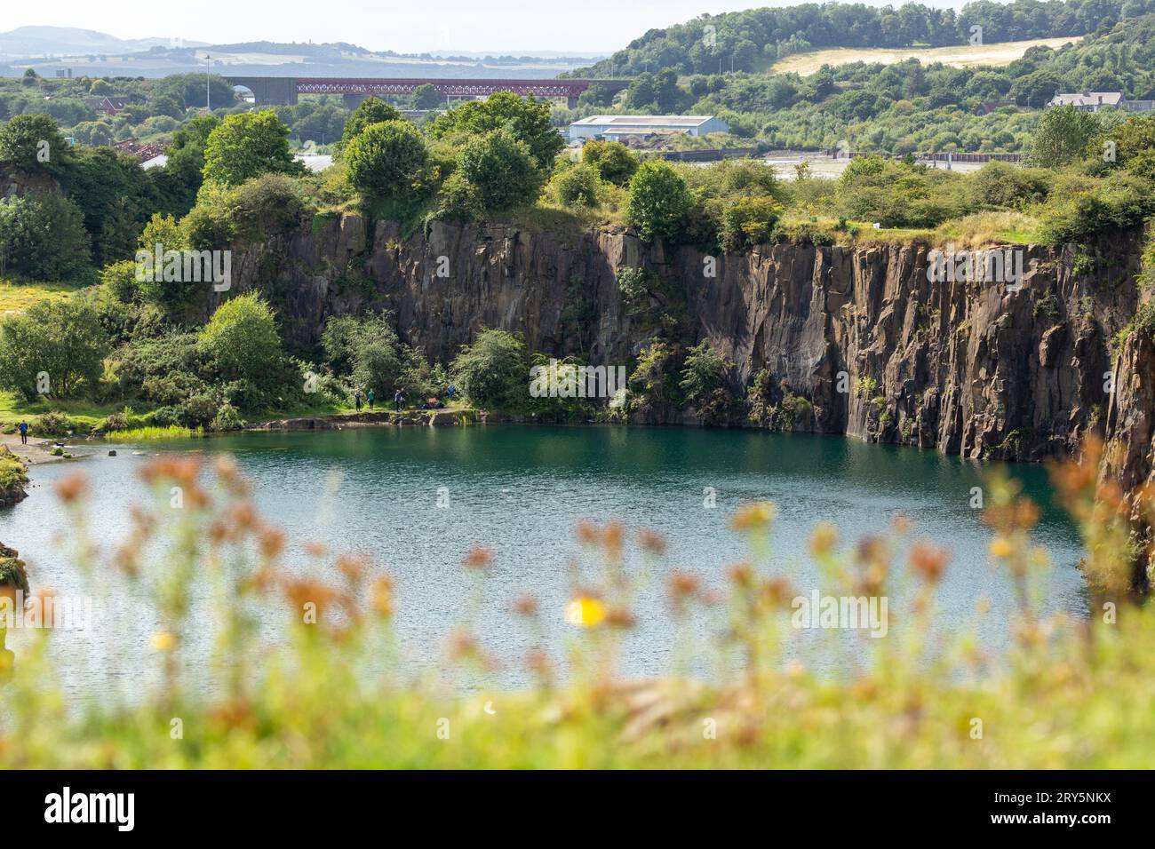 Preston Hill Quarry Inverkeithing Fife, the site of two deaths in one ...