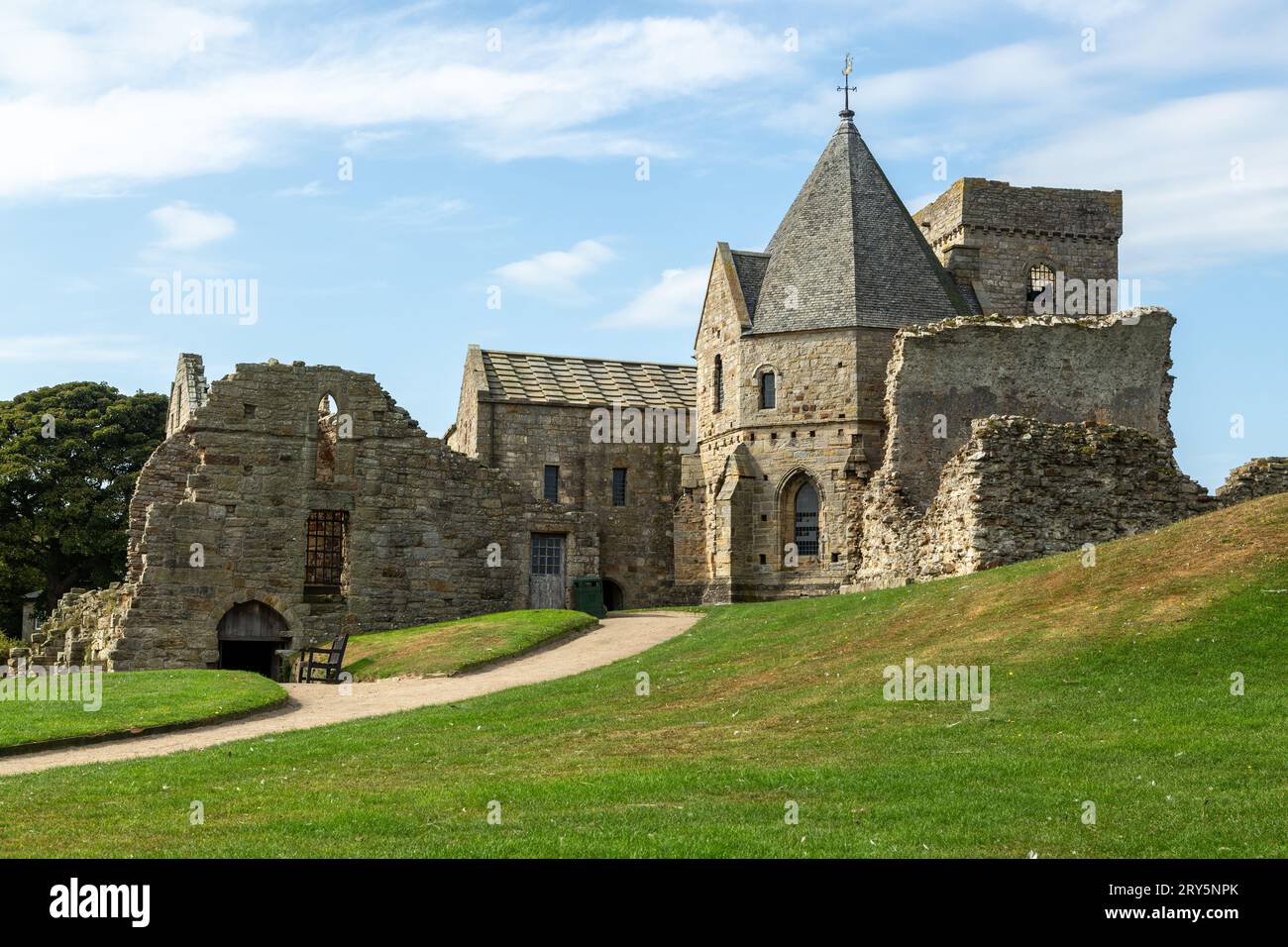 Inchcolm Abbey on Inchcolm Island, although ruined, is the best ...