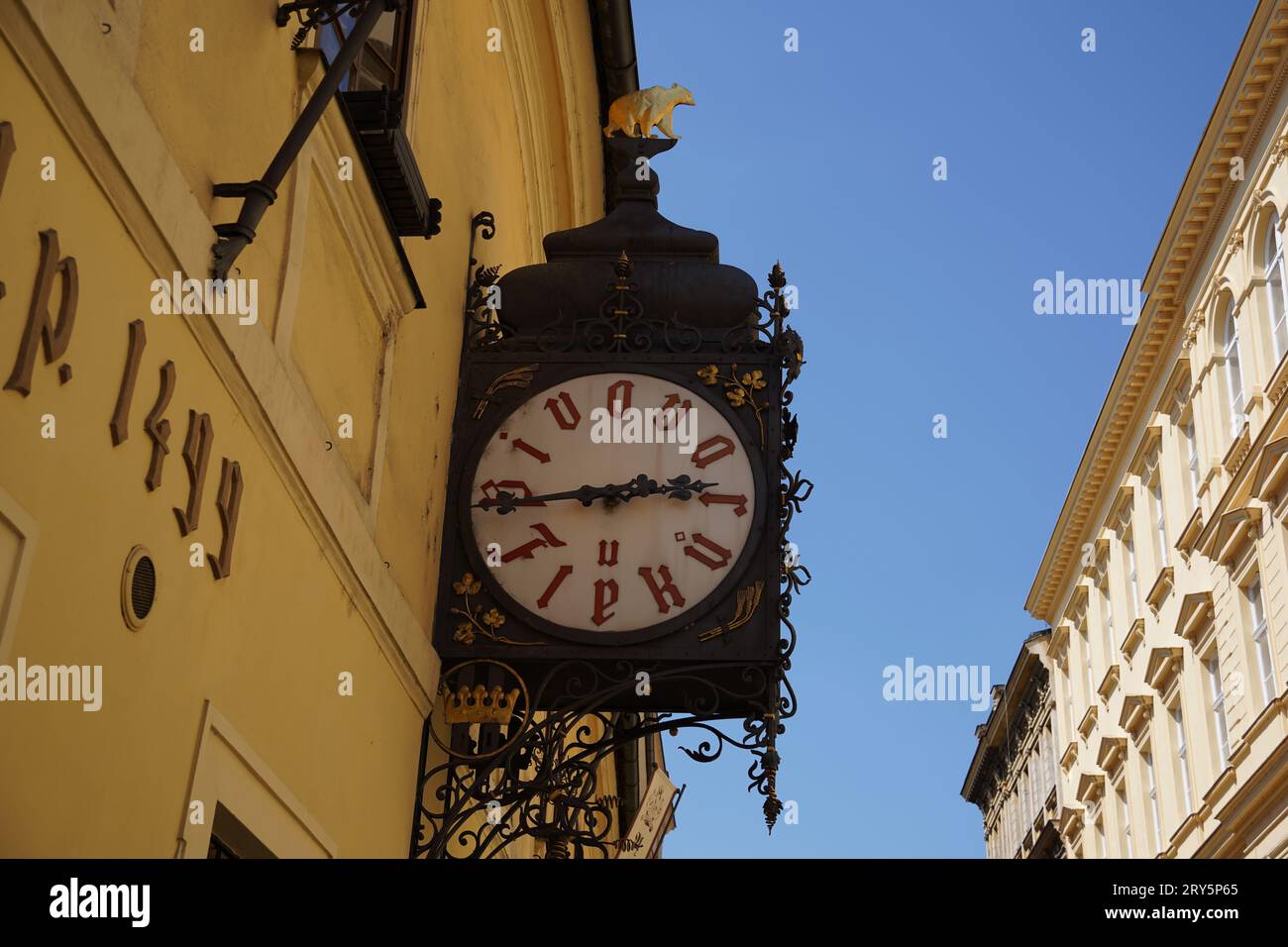 Prague, Czech Republic - July 10 2023: U Fleku Pivovar Restaurant, Beer ...