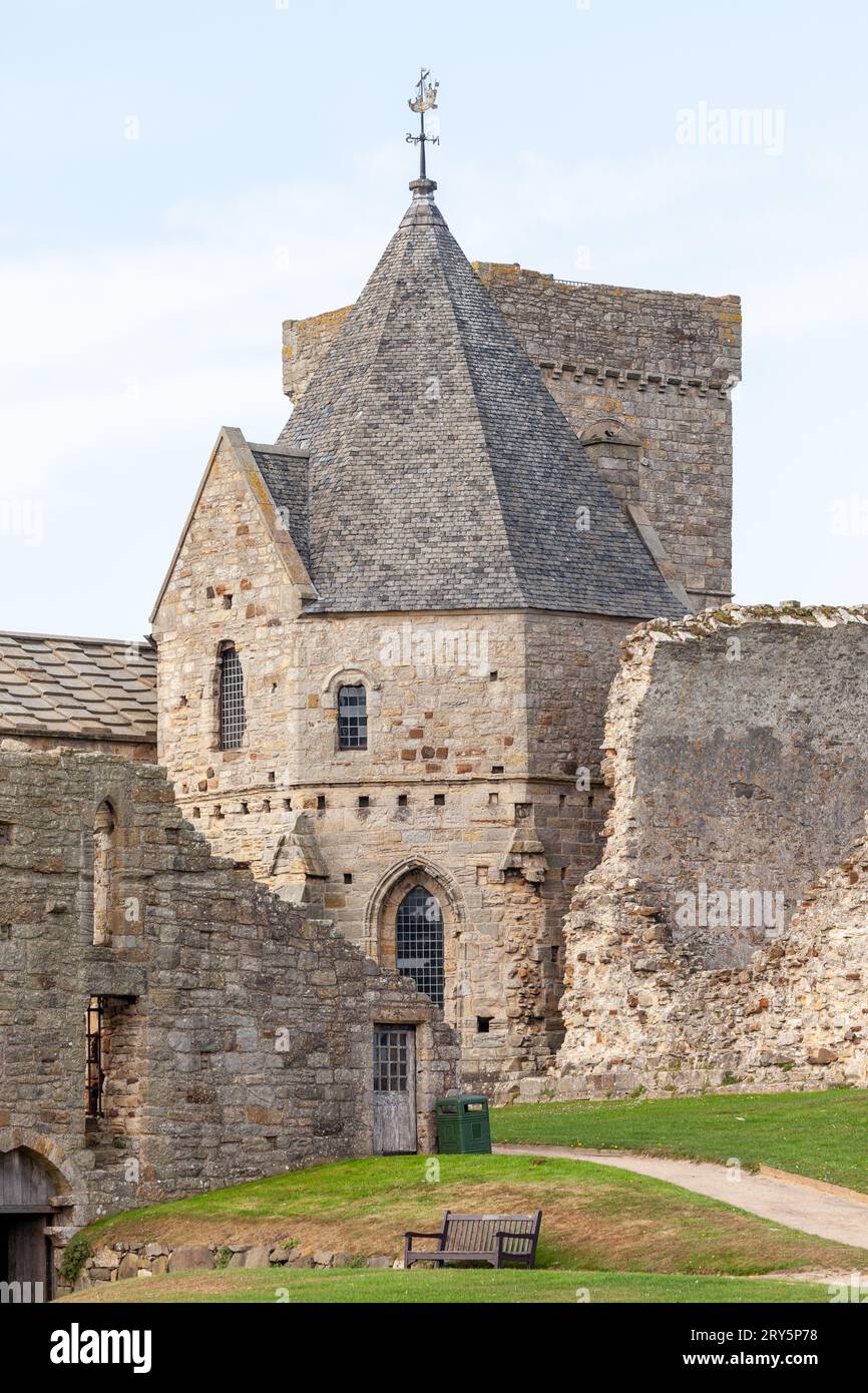 Inchcolm Abbey, although ruined, is the best preserved monastic complex ...