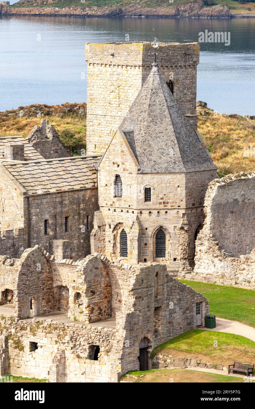 Inchcolm Abbey on Inchcolm Island, although ruined, is the best ...