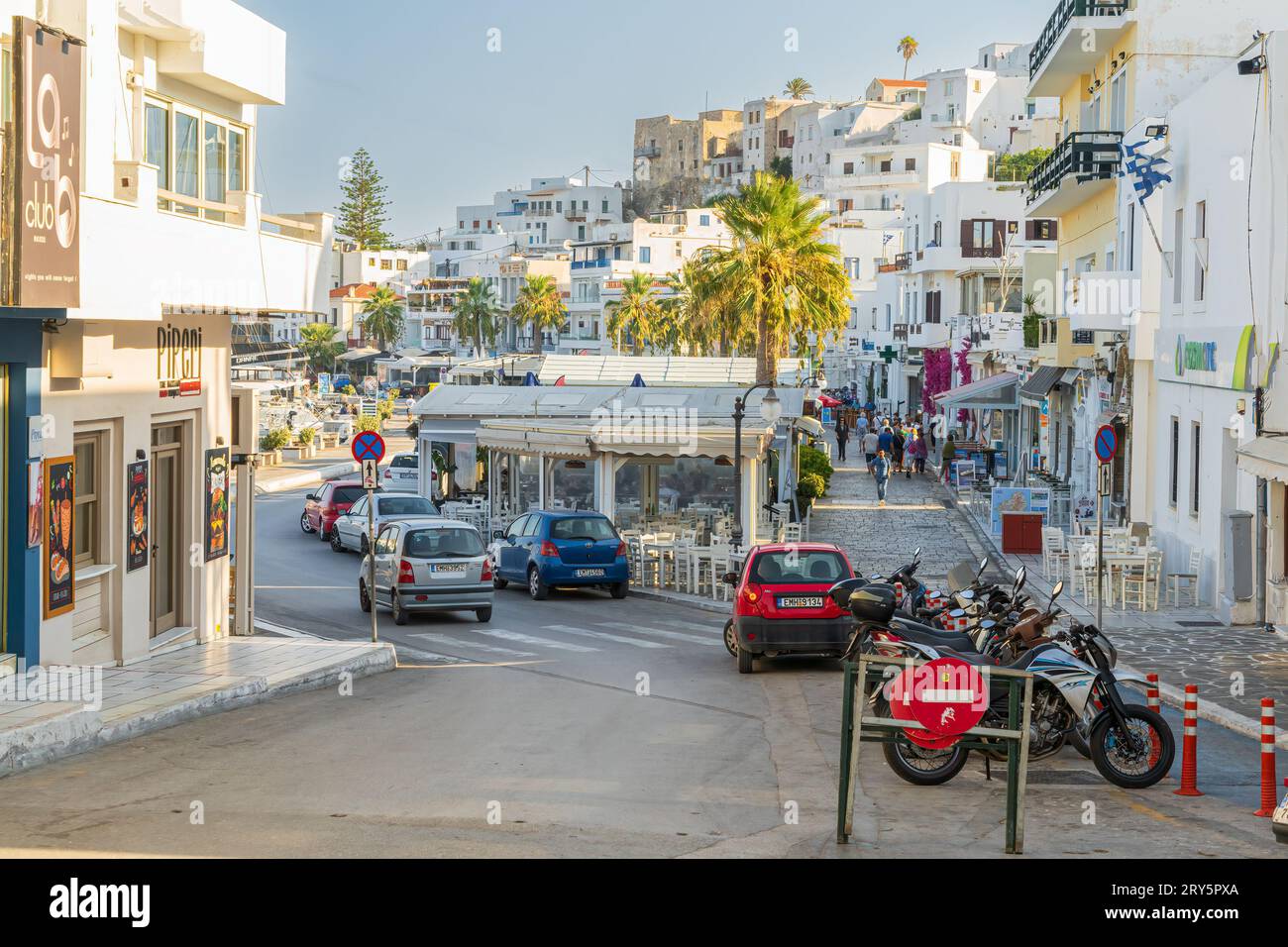 Town of naxos hi-res stock photography and images - Alamy