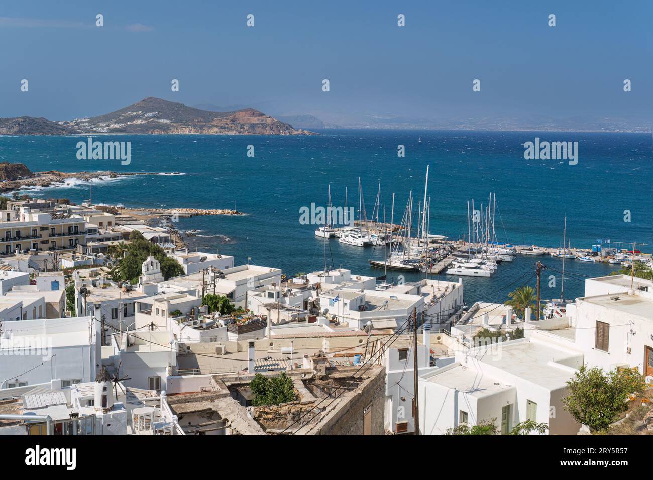 Naxos island marina in cyclades hi-res stock photography and images - Alamy