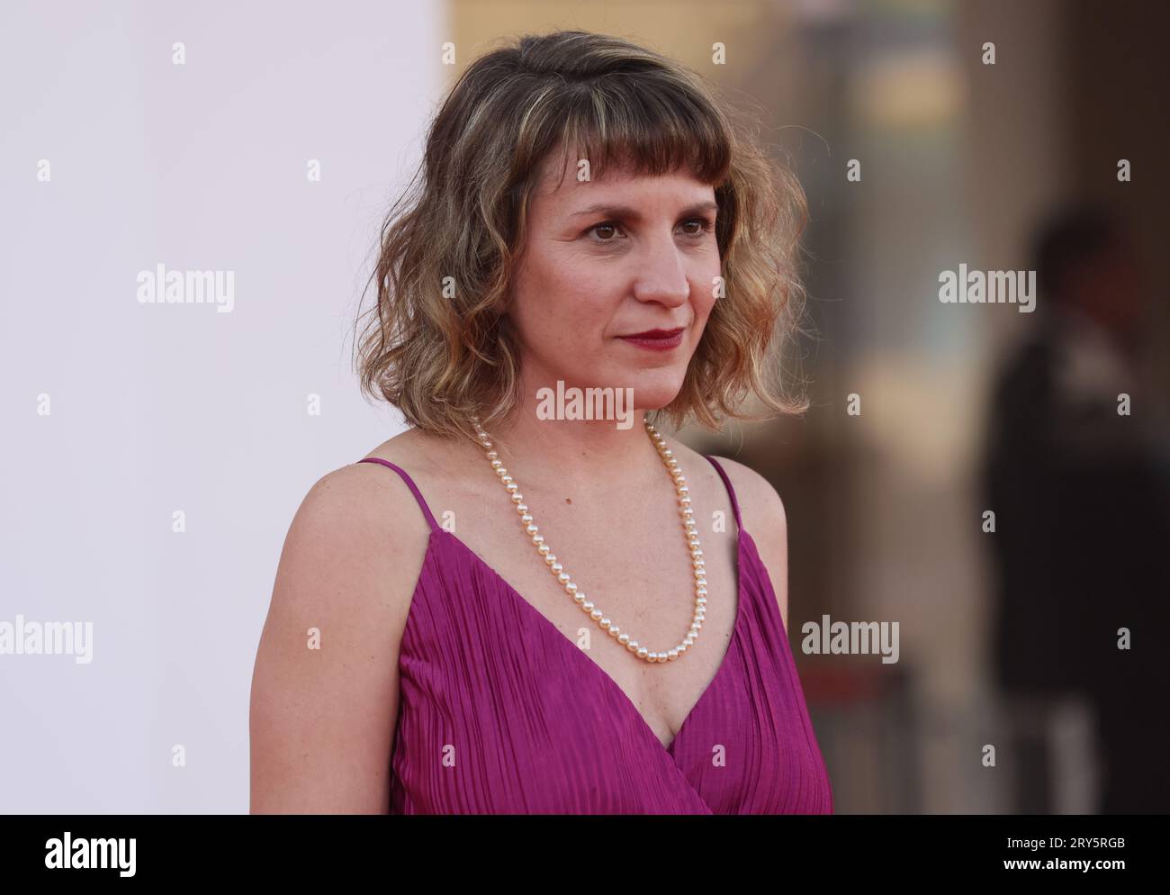 VENICE, ITALY - SEPTEMBER 09: Laura Citarella attends a red carpet ...