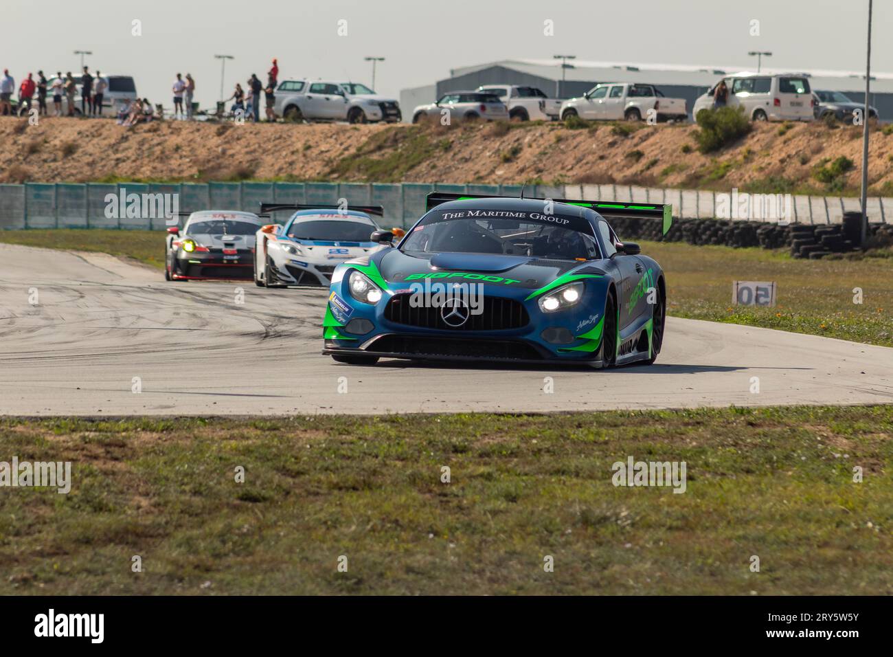 The SAES endurance racing series here at the Aldo Scribante Raceway ...