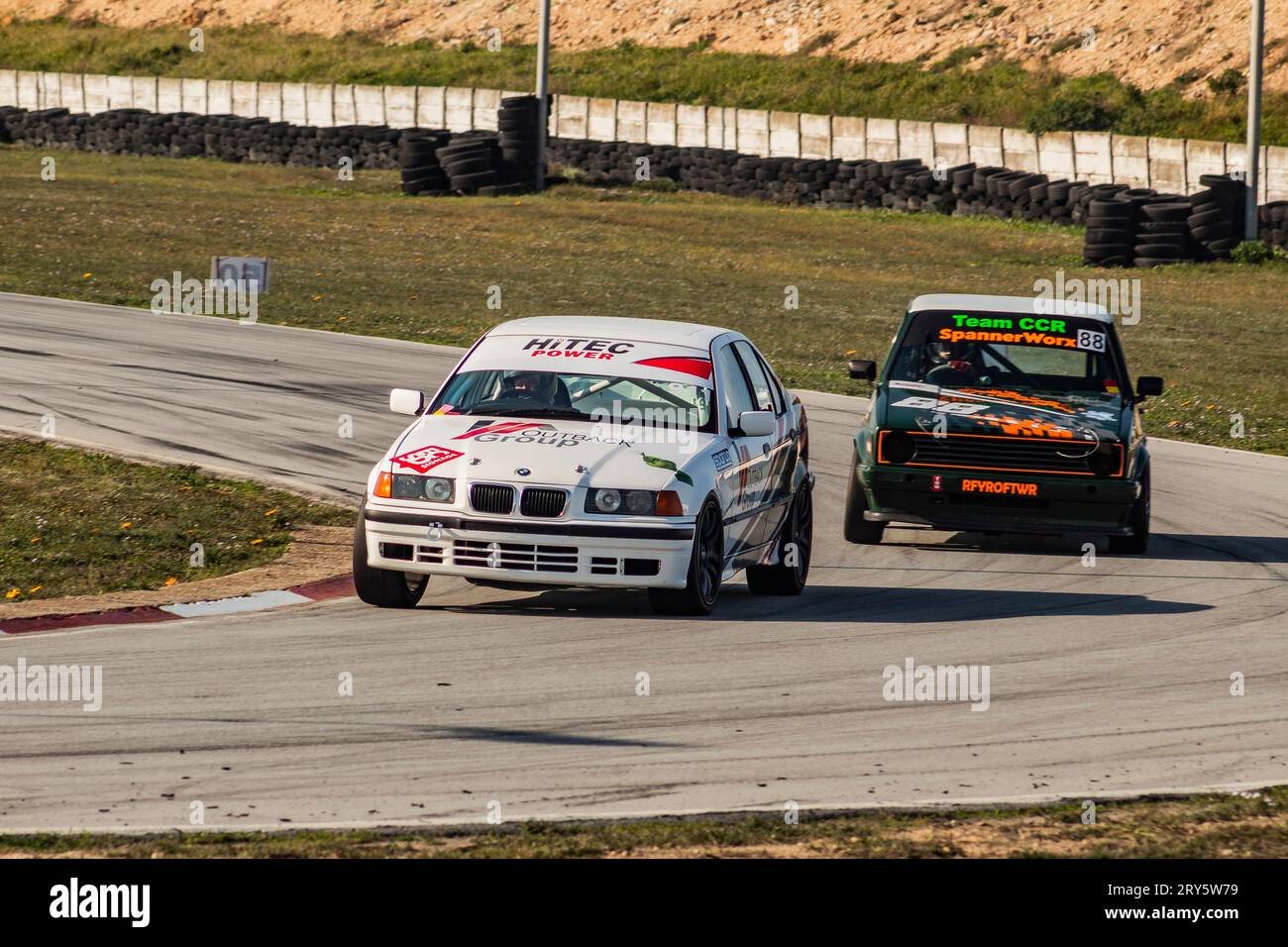 The SAES endurance racing series here at the Aldo Scribante Raceway ...