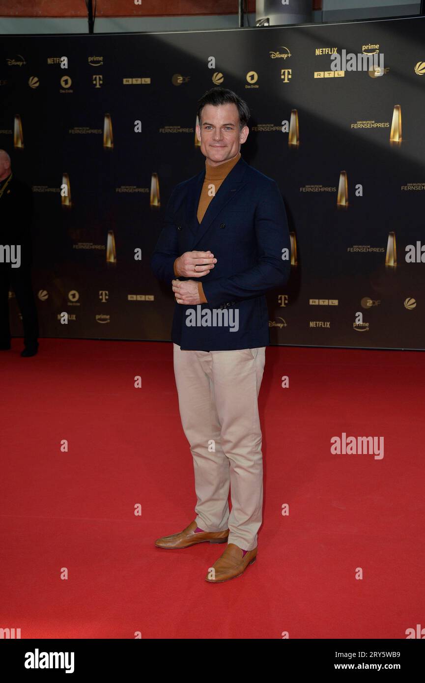 Torben Liebrecht bei der Verleihung des Deutschen Fernsehpreises in ...