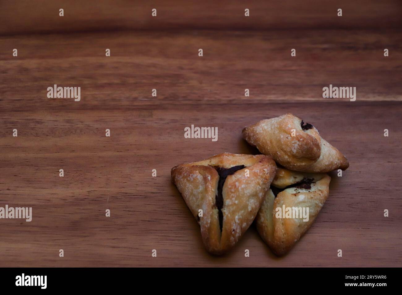 Hamantash (Ozen Haman), an Ashkenazi Jewish triangular filled-pocket ...