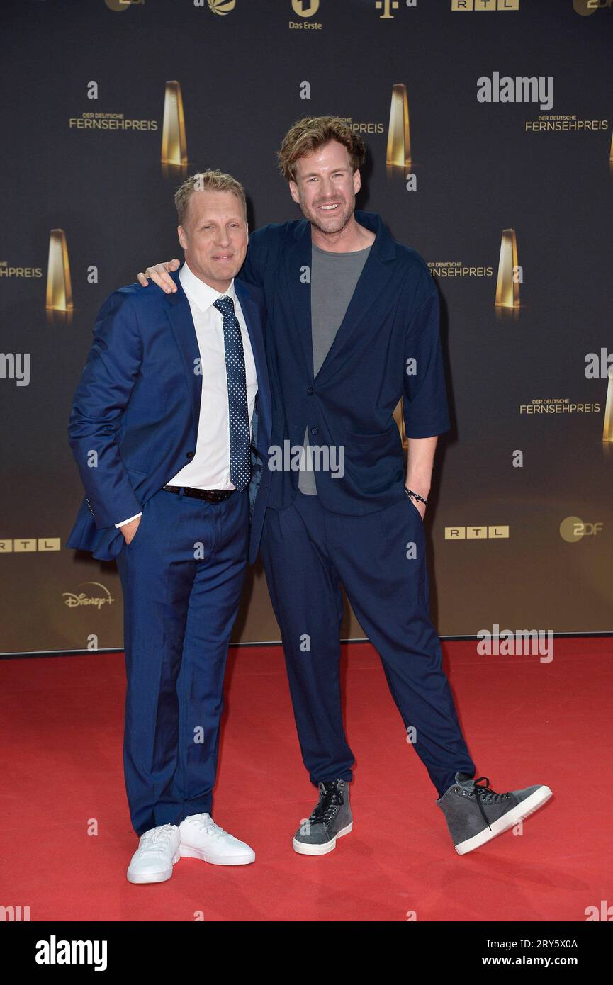 Oliver Pocher und Luke Mockridge bei der Verleihung des Deutschen ...
