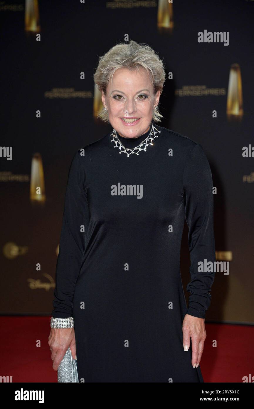 Tanja Schumann bei der Verleihung des Deutschen Fernsehpreises in Koeln ...