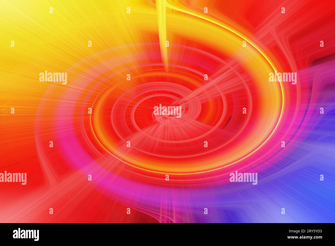 an artistic fusion of colorful blurred gradient radial motion ...