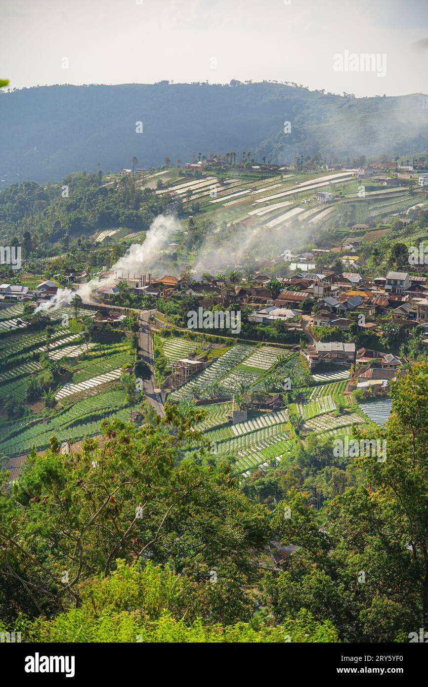 Indonesian countryside near Gunung Lawu, Java Stock Photo - Alamy