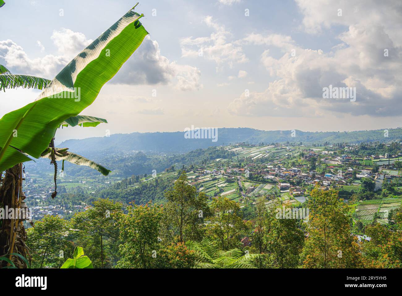 Indonesian countryside near Gunung Lawu, Java Stock Photo - Alamy