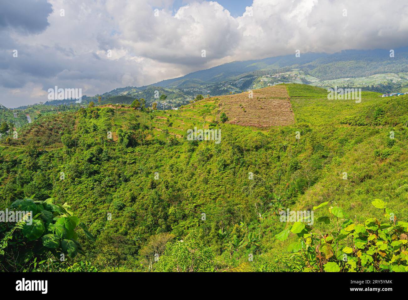 Indonesian countryside near Gunung Lawu, Java Stock Photo - Alamy