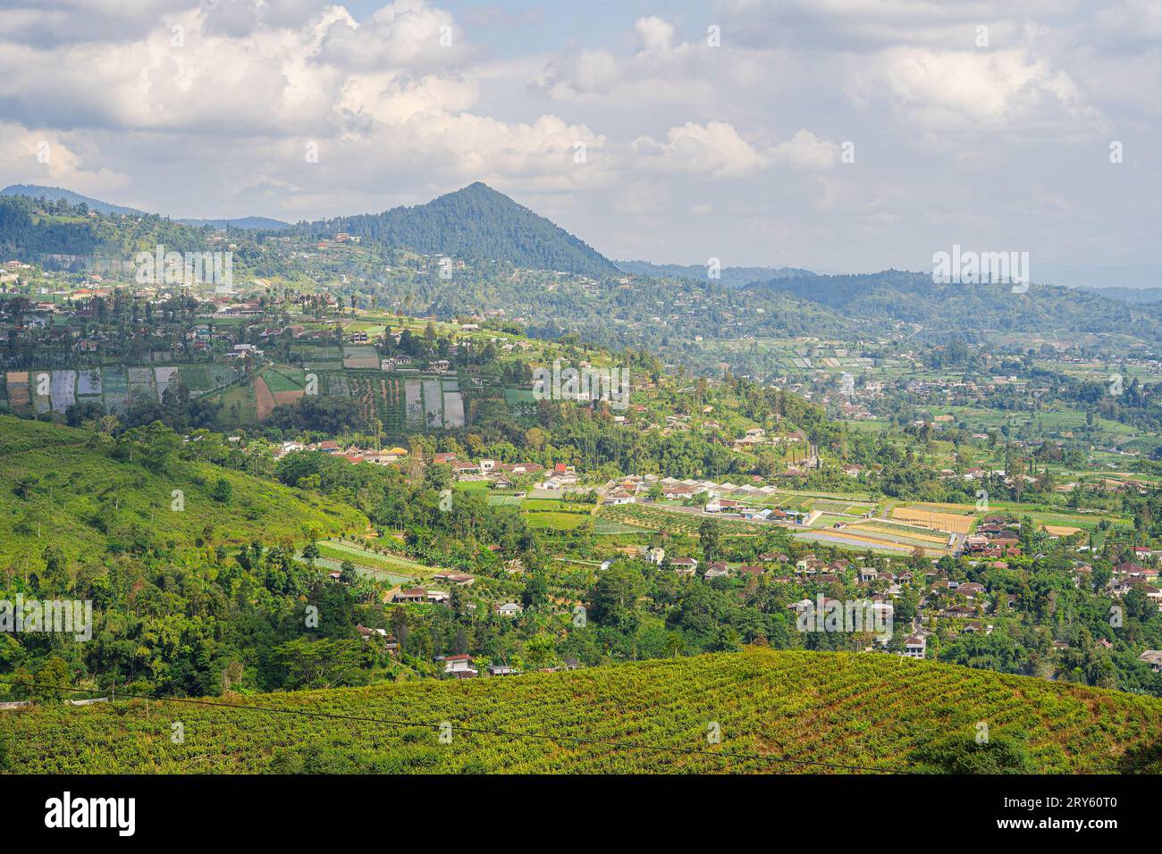 Indonesian countryside near Gunung Lawu, Java Stock Photo - Alamy