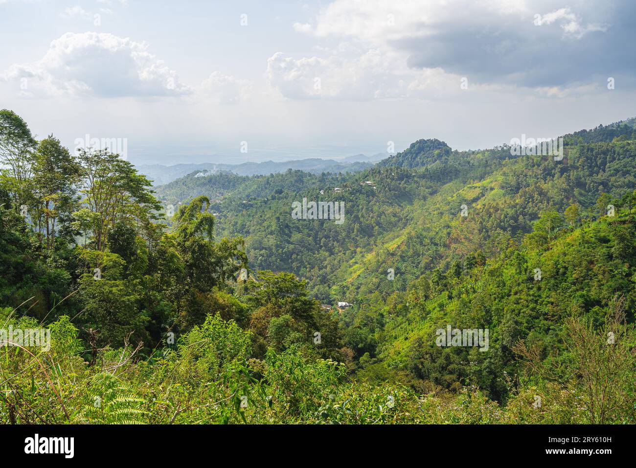 Indonesian countryside near Gunung Lawu, Java Stock Photo - Alamy