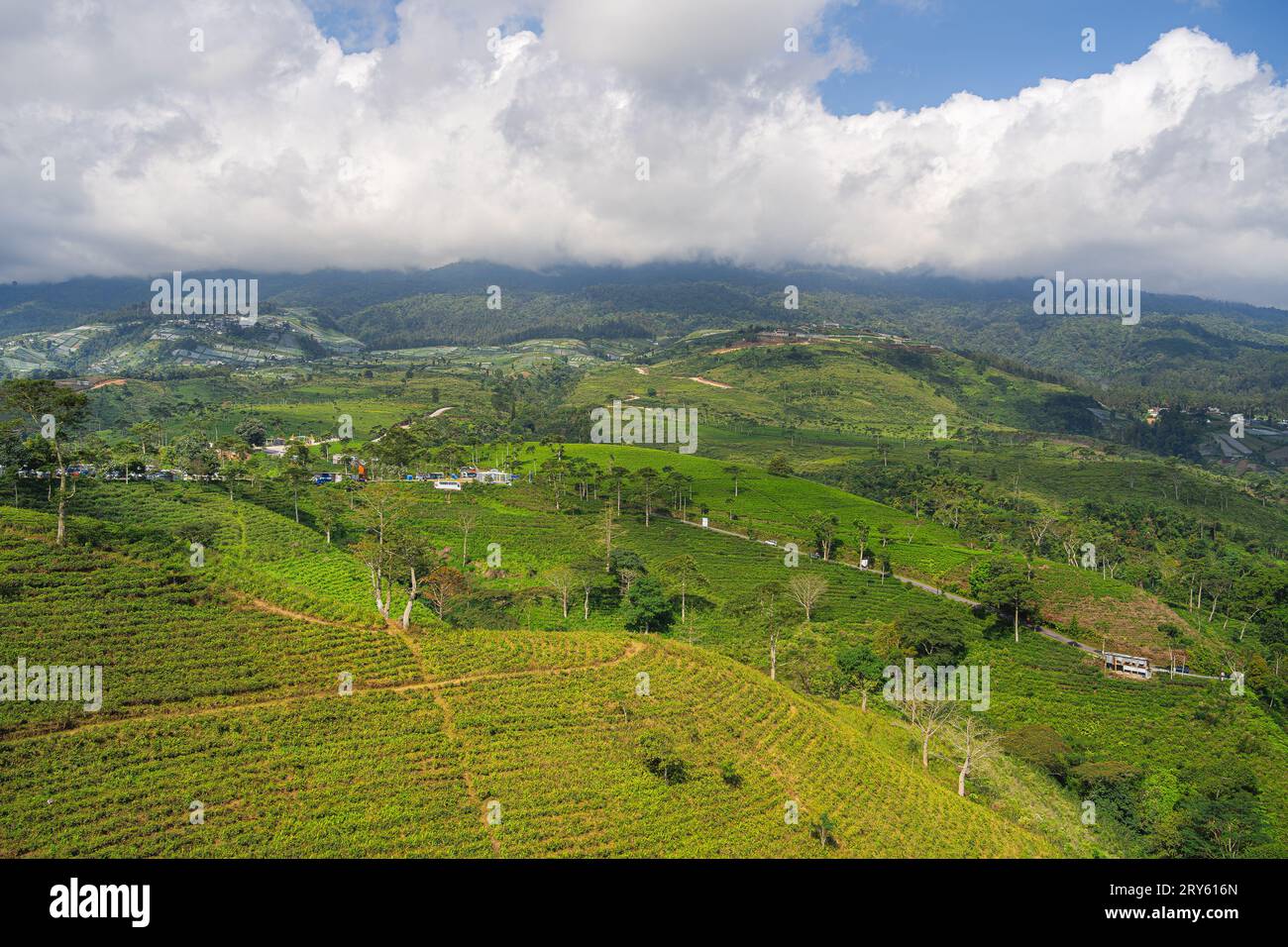 Indonesian countryside near Gunung Lawu, Java Stock Photo - Alamy