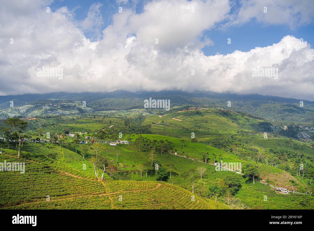 Indonesian countryside near Gunung Lawu, Java Stock Photo - Alamy