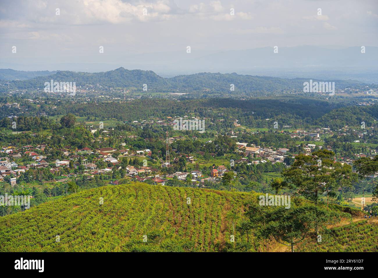 Indonesian countryside near Gunung Lawu, Java Stock Photo - Alamy
