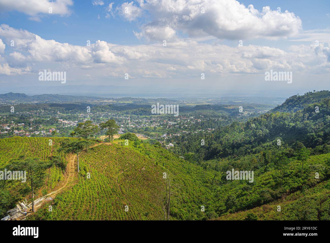 Indonesian countryside near Gunung Lawu, Java Stock Photo - Alamy
